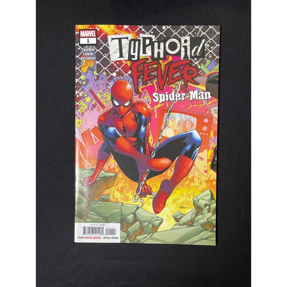 Marvel | Art | Marvel Typhoid Fever Spider Man Comic Book Issue 218 ...